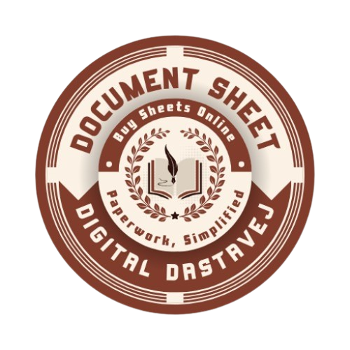 Document Sheet - Secure Digital Document Management Platform